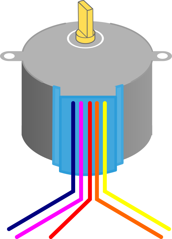 Stepper Motor Computer Icons Electronics Clip Art - Stepper Motor ...