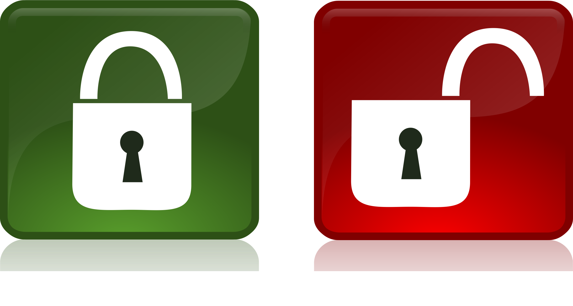 Lock Clipart Closed - Open And Closed Lock - Full Size PNG Clipart ...