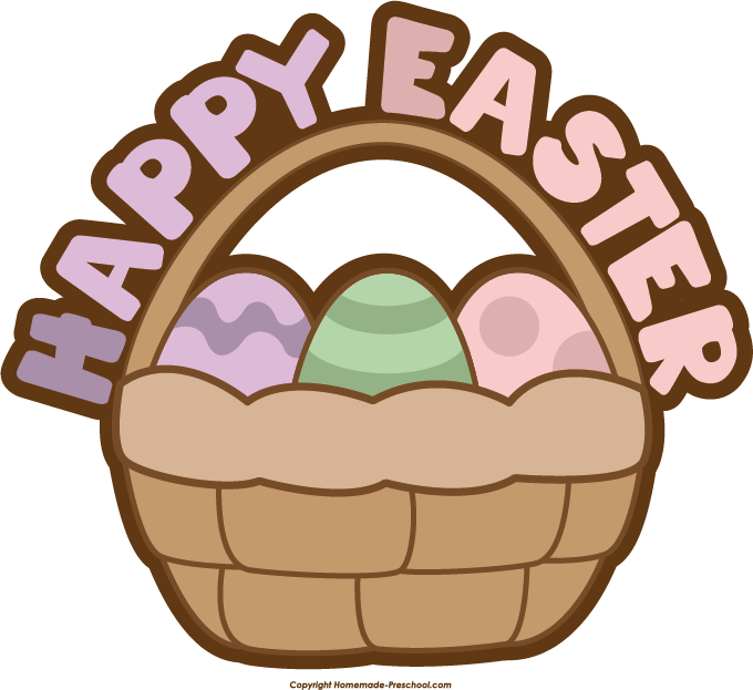 Click To Save Image - Clip Art Easter Basket - (680x623) Png Clipart ...