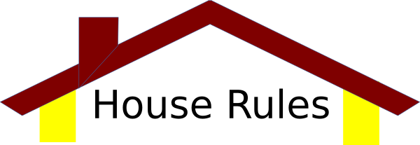 Rules At Home Clipart Clipart Suggest - House Rules Clipart - (600x207 ...