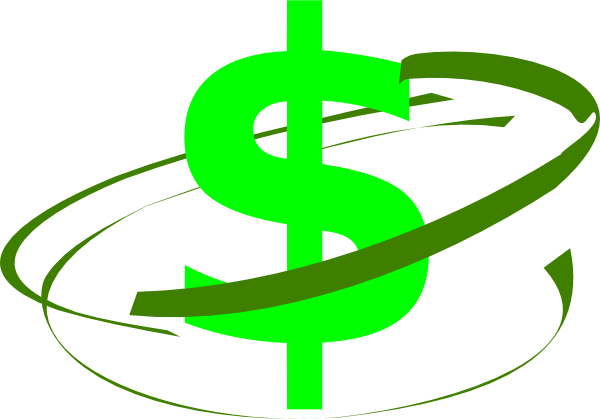Money Sign Clip Art 4 Png - Money Green Png - (600x419) Png Clipart ...