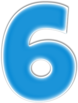6 - Frozen Number 6 Png - (400x400) Png Clipart Download