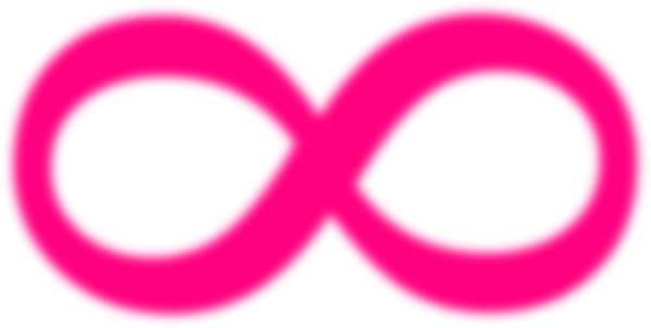 Infinity Single Clip Art - Pink Infinity Symbol Transparent - Full Size ...