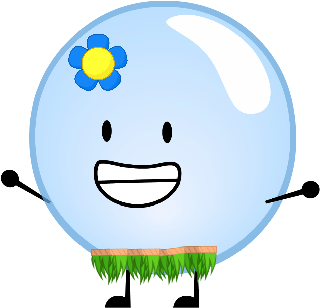 Hawaii Bubble - Bfdi Bubble - (645x612) Png Clipart Download
