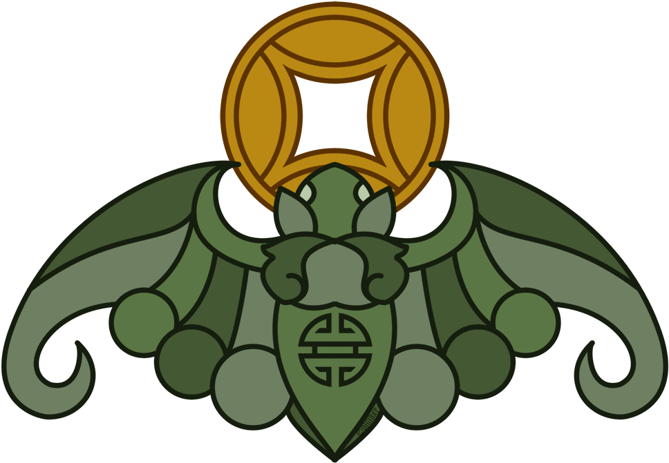 Chinese Lucky Bat - Us Court Of Appeals - (1000x703) Png Clipart Download