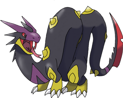 Seviron - Pokemon Seviper Evolution Chart - (440x340) Png Clipart Download