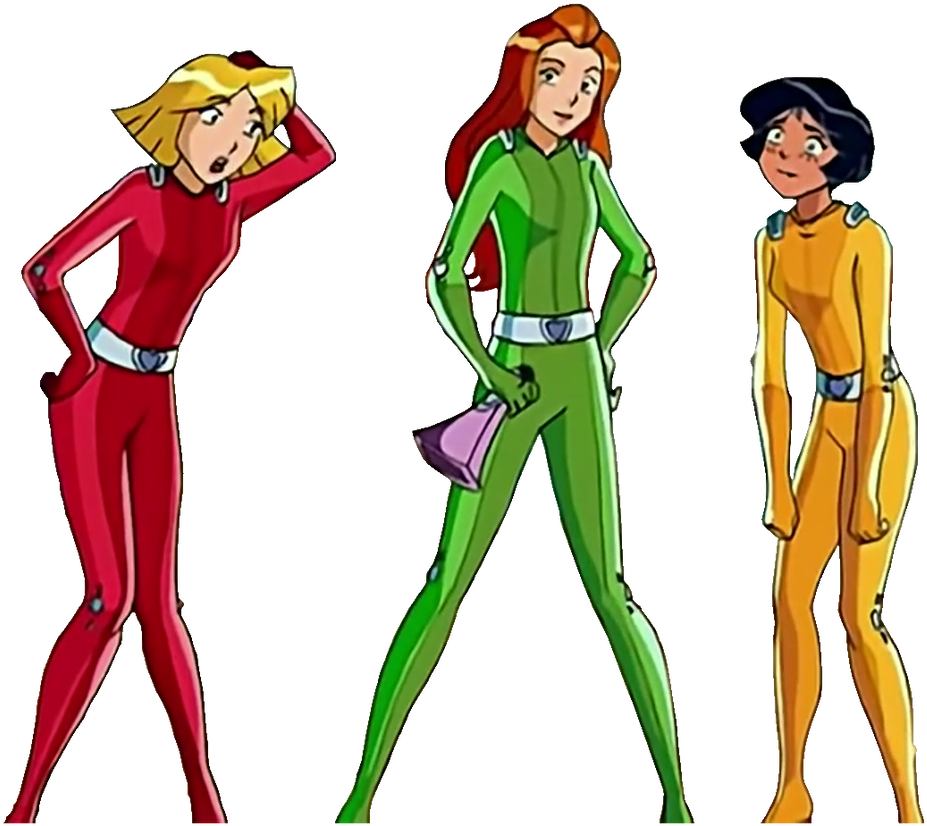 Totally Spies Free Png By Thelivingbluejay - Totally Spies Free Png By ...