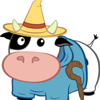 Adventure Cow - Adventure Cow - (400x400) Png Clipart Download