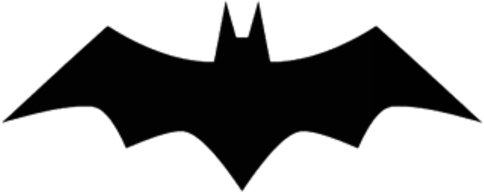 Bat Symbol Png - Bat Symbol Png - (1000x410) Png Clipart Download