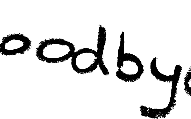 Goodbye Clipart Transparent Background - Goodbye Clipart Transparent ...