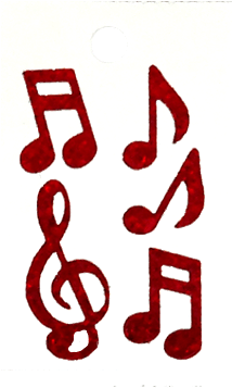 Music Notes Clipart Glitter - Music Notes Clipart Glitter - (450x450 ...