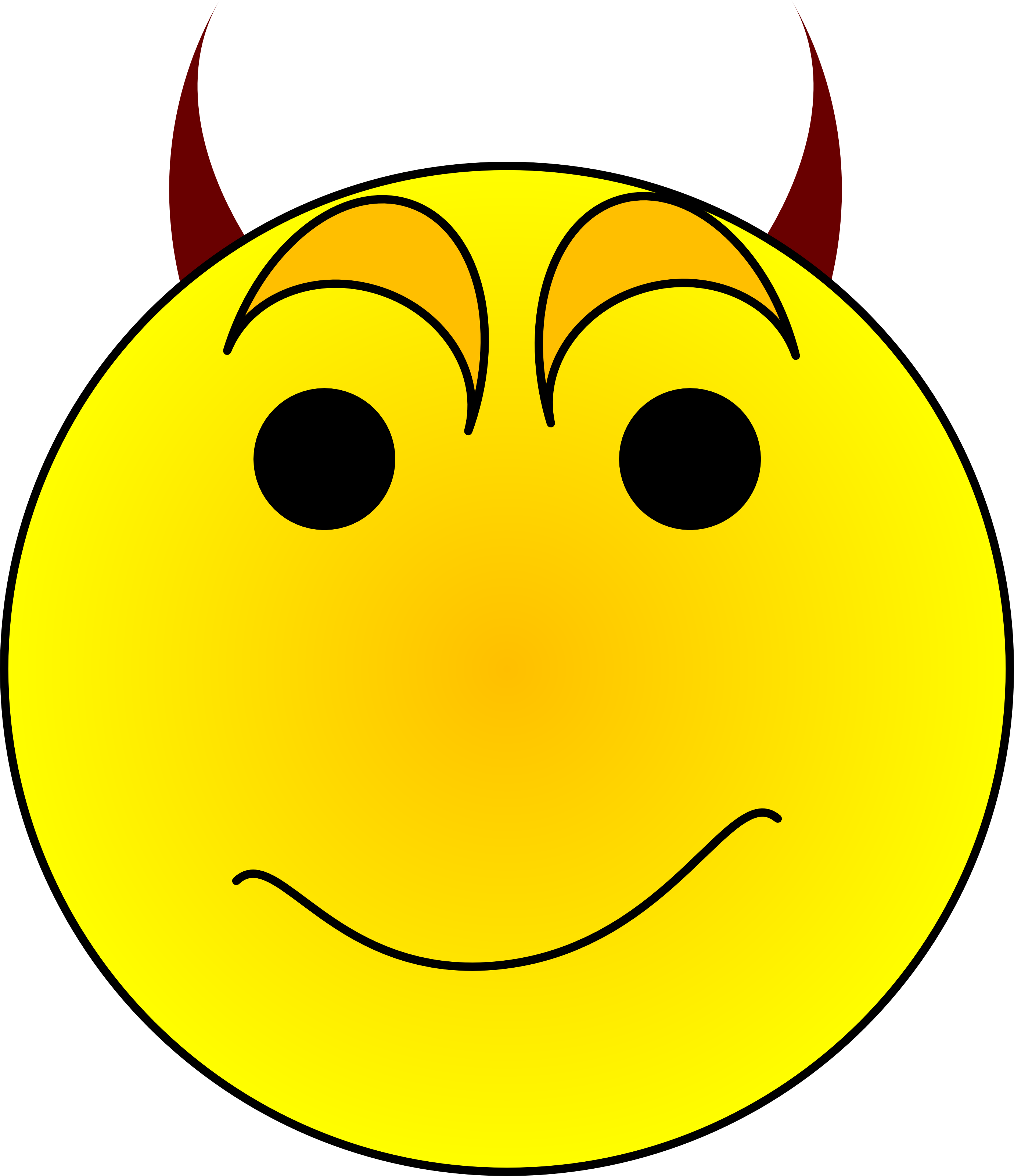 Devil Smiley Face Clip Art - Devil Smiley Face Clip Art - Full Size PNG ...