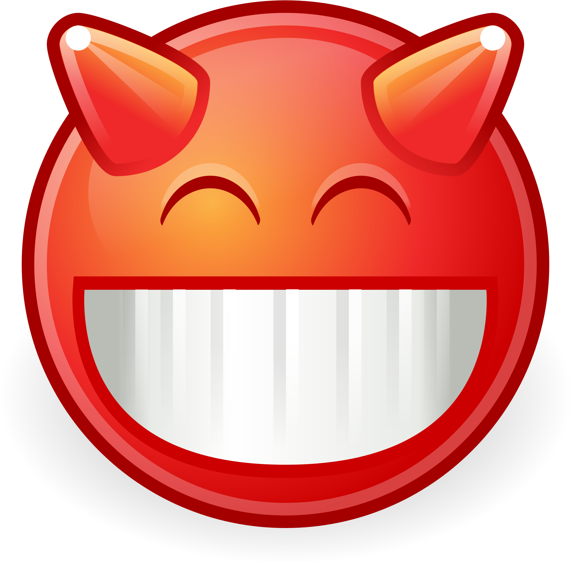 Demon Png - Devilish Smiley Face - (2000x2000) Png Clipart Download
