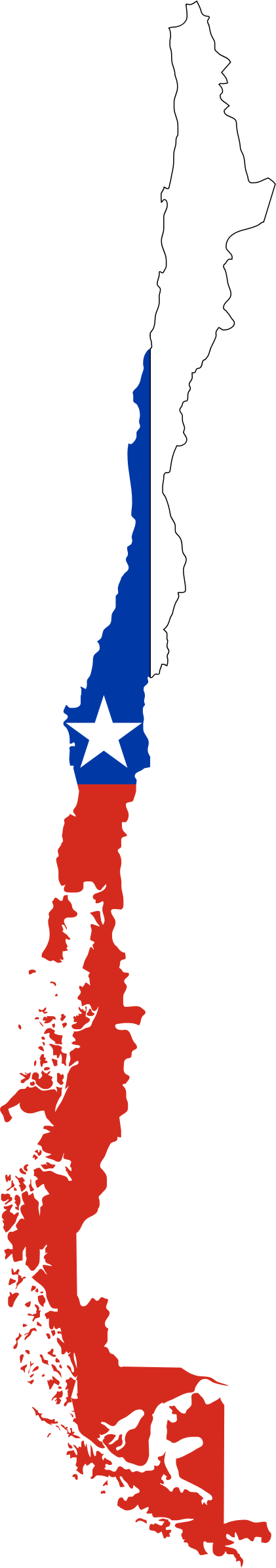 Chile Clipart Transparent - Chile Country With Flag - Full Size PNG ...