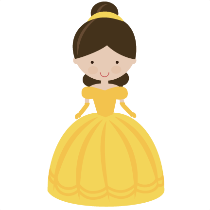 Princess Clipart Yellow - Fairy Tale Clipart Transparent Background ...