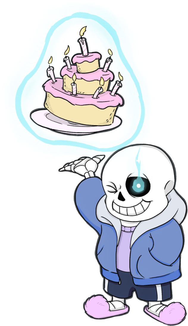Sans Birthday Cake By Killedbycreatures - Birthday Cake - (711x1124 ...