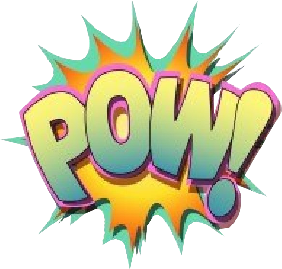 Pow Png Icon By Slamiticon Clipart - Pow Boom Wham - (592x588) Png ...