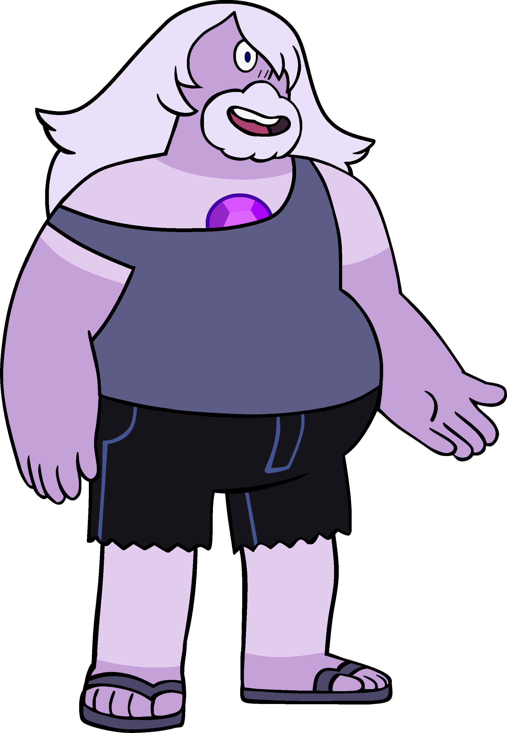 Steven Universe Male Gems - (2043x2956) Png Clipart Download