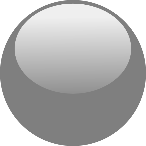 Bubble Grey Clip Art At Clkercom Vector Online - Grey Dot Icon Png ...