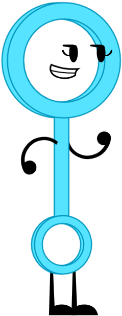 Bubble Wand Bubbles In - Bfdi Doughnut Asset - (239x618) Png Clipart ...