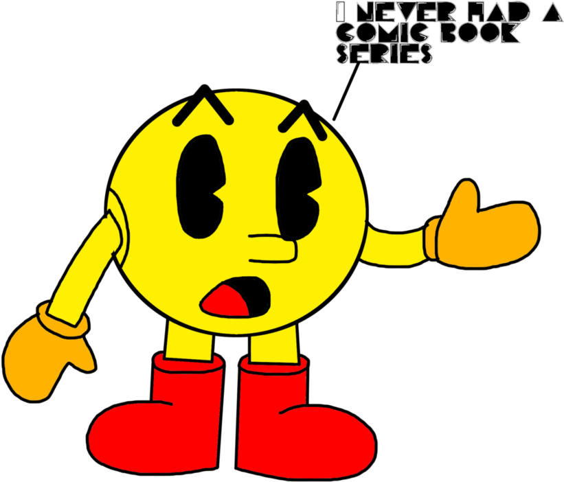 Pac-man Didn't Have A Comic Book Series By Marcospower1996 - Marcos ...