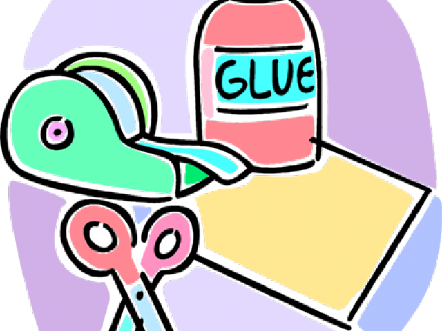 Scissor Clipart Glue - Scissor Clipart Glue - (640x480) Png Clipart ...