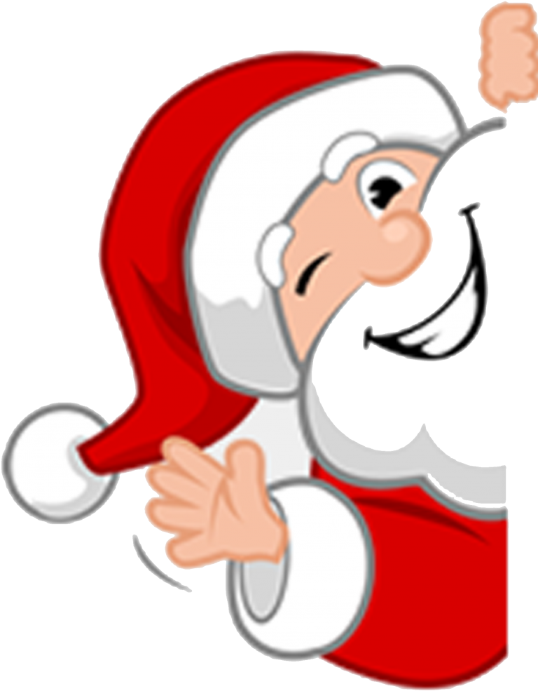 Secret Santa - (768x1041) Png Clipart Download