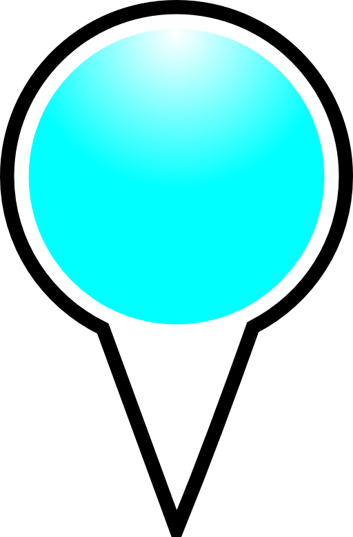 Squat Marker Cyan Clipart - Squat Marker Cyan Clipart - (512x779) Png ...