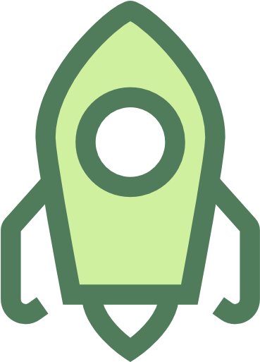 Rocket Clipart Green Rocket - Green Rocket Icon Png - (512x512) Png ...