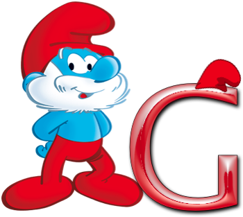 Smurfs, Minions, Clip Art, Costa, Numbers, Letters, - Smurf - (540x380 ...