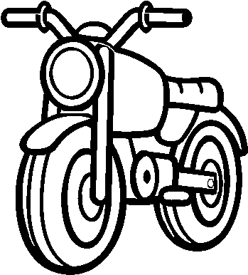 A Coloring Page Coloringcrew Com - Moped Coloring - (600x470) Png ...