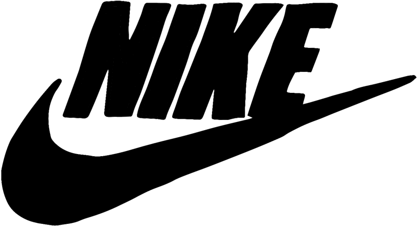 Nike - Marcas De Color Negro - Full Size PNG Clipart Images Download