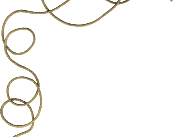 Curly Clipart String - Rope - (640x480) Png Clipart Download