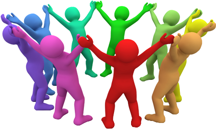 Clipart Bild - Group Networking - (429x314) Png Clipart Download