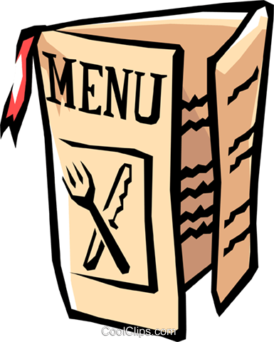 Restaurant Menu Royalty Free Vector Clip Art Illustration - Restaurant ...