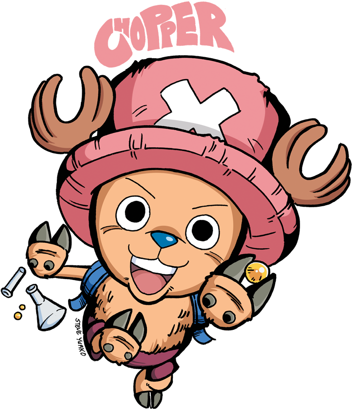 Pice Clipart Cartoon - Chopper One Piece Sticker - (800x898) Png ...
