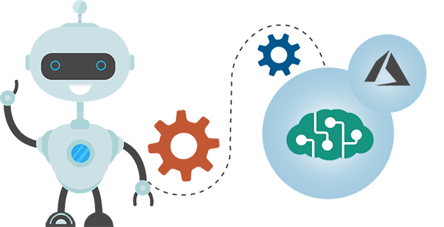 Chatbot Development With Microsoft Azure - Bot Vector - Full Size PNG ...
