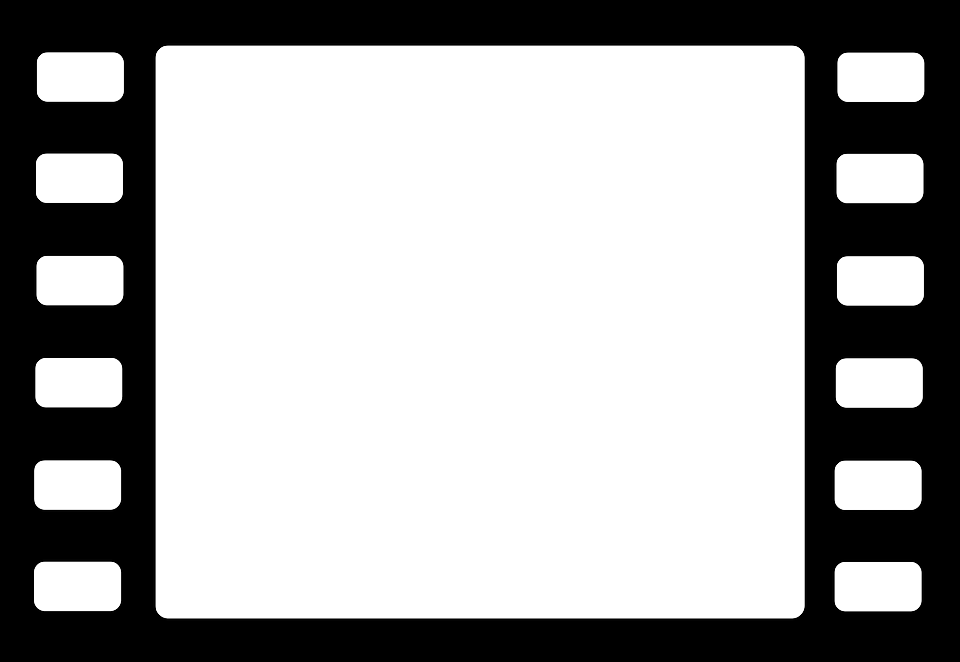 Film Strip Border Transparent - (960x662) Png Clipart Download