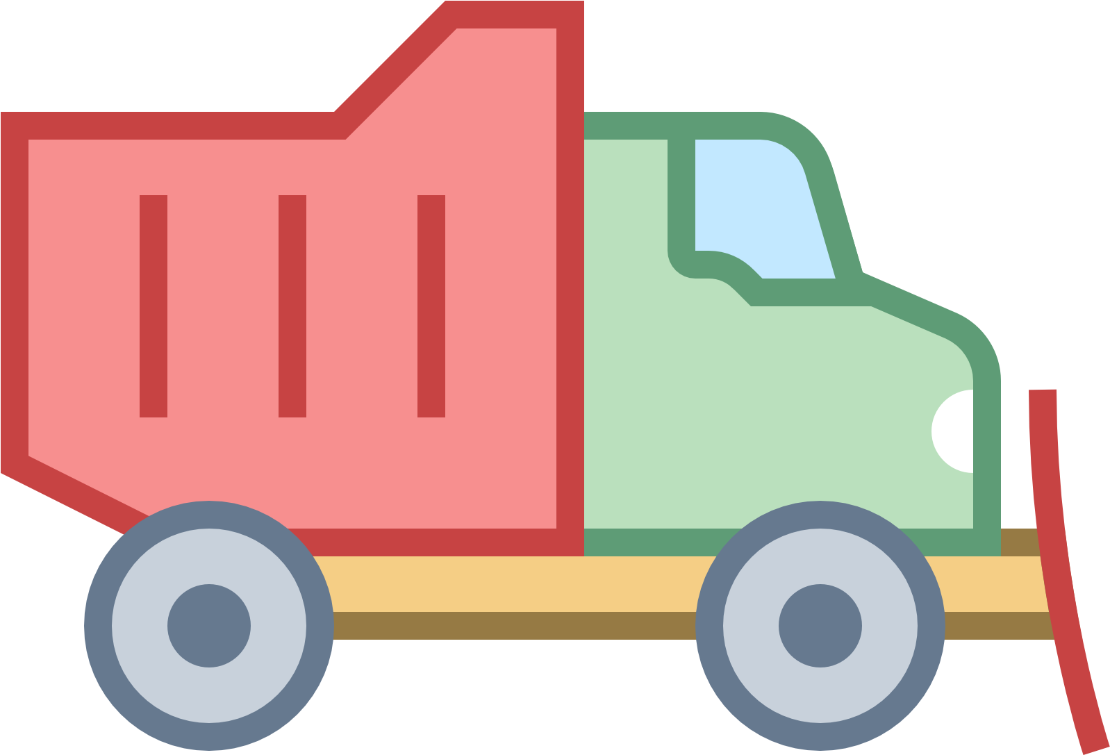 Plow Truck Color Icon - Truck Logo Png Color - (1600x1600) Png Clipart ...