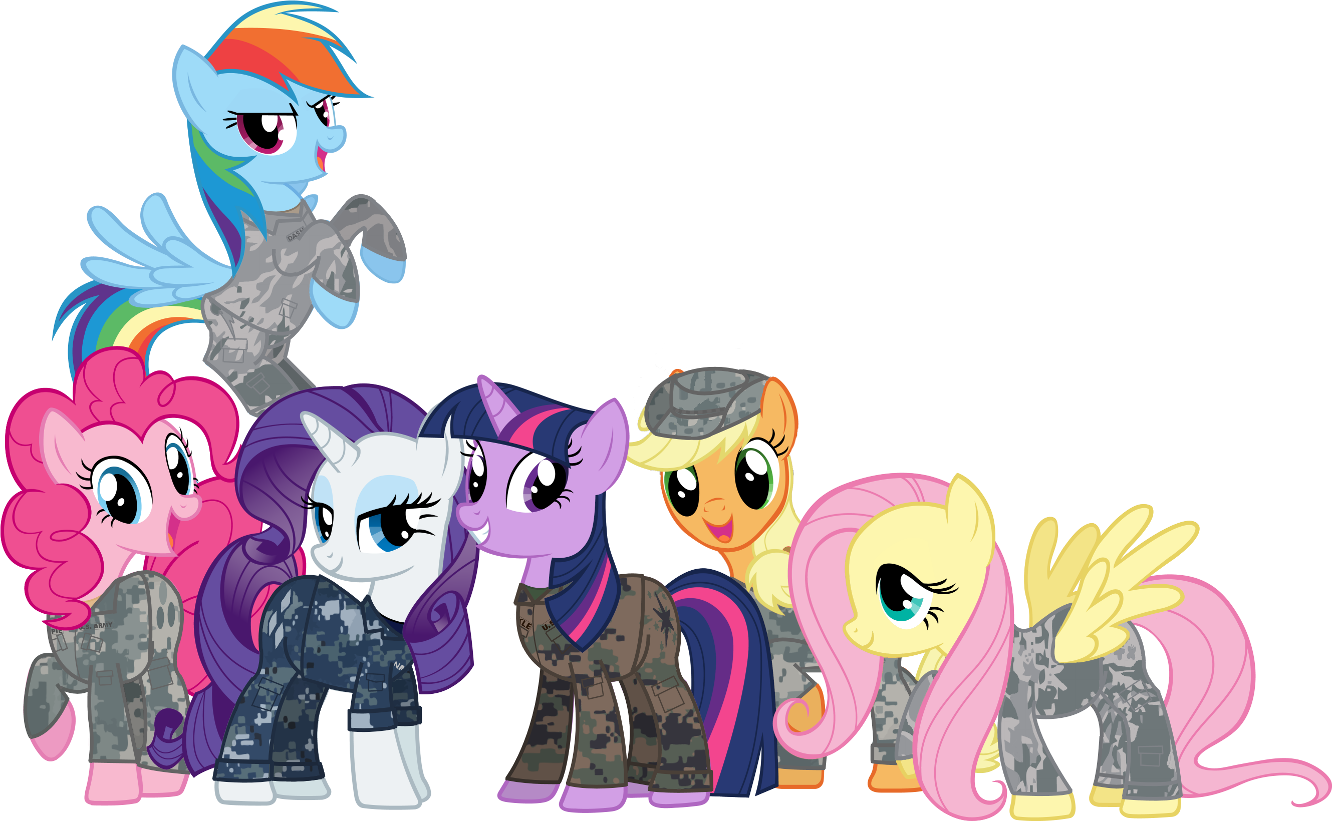 Air Force, Applejack, Army, Artist - My Little Pony Friendship ...