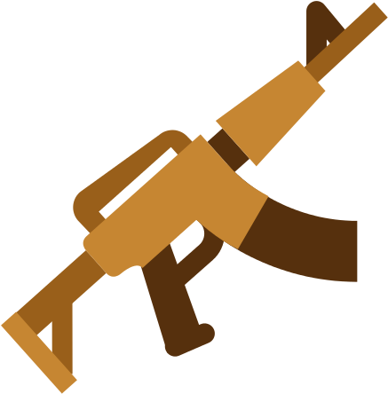 Assault Riflemilitary - Assault Rifle - Full Size PNG Clipart Images ...