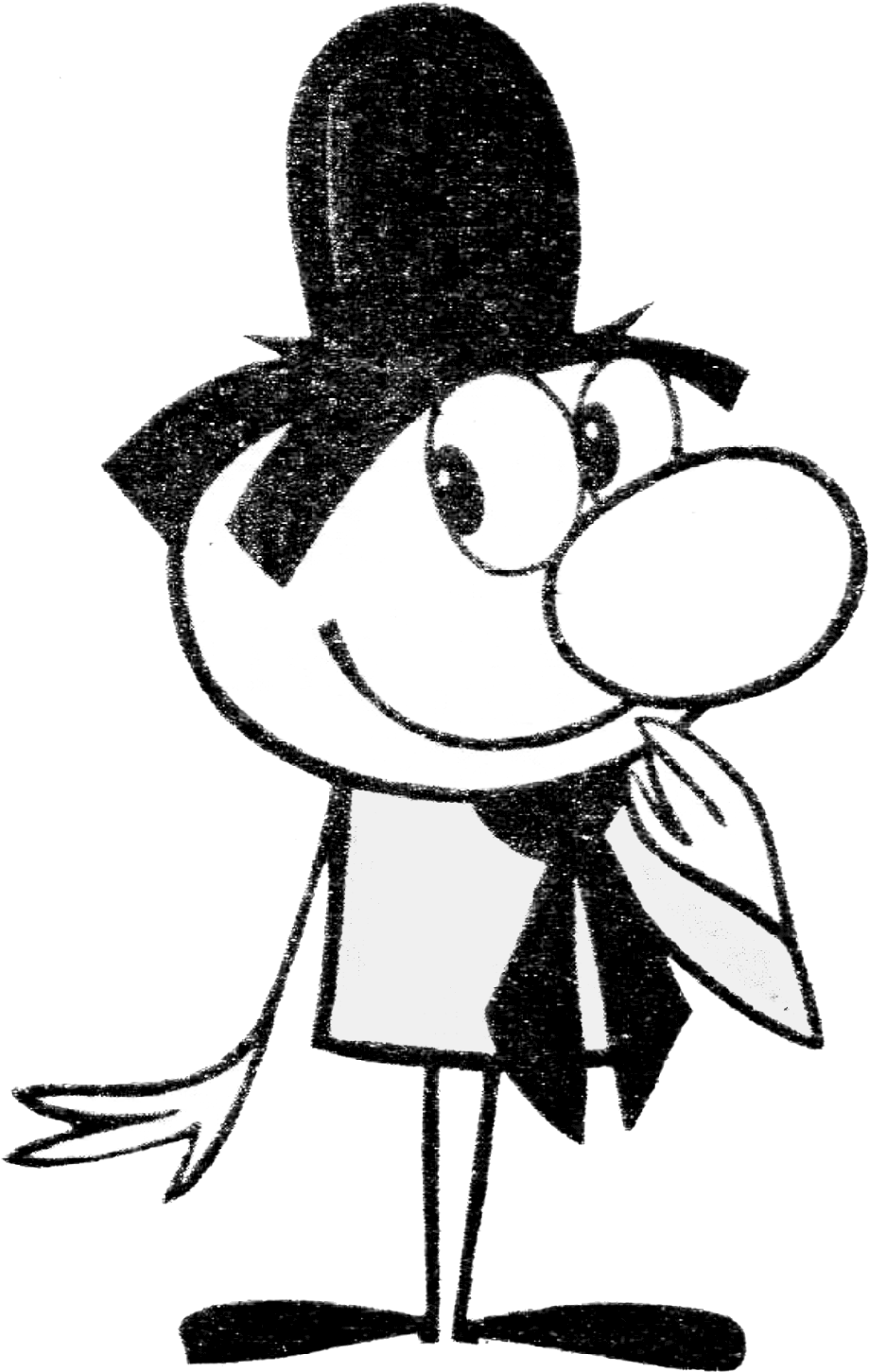 Foo Foo English Type, And Playful - Cartoon 1950s Foo Foo - (1000x1504 ...