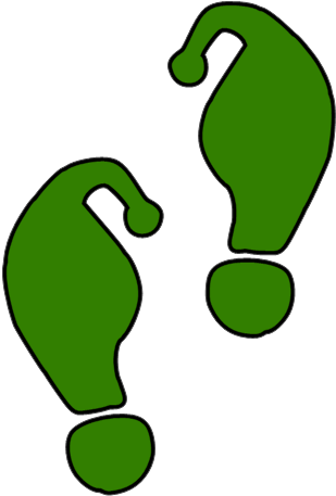 Elf Footprints - Elf Footprints - (329x477) Png Clipart Download
