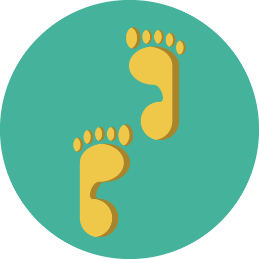 Roadmap - Foot - (512x512) Png Clipart Download