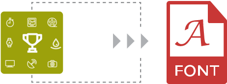 Create Icon Fonts - R - Full Size PNG Clipart Images Download