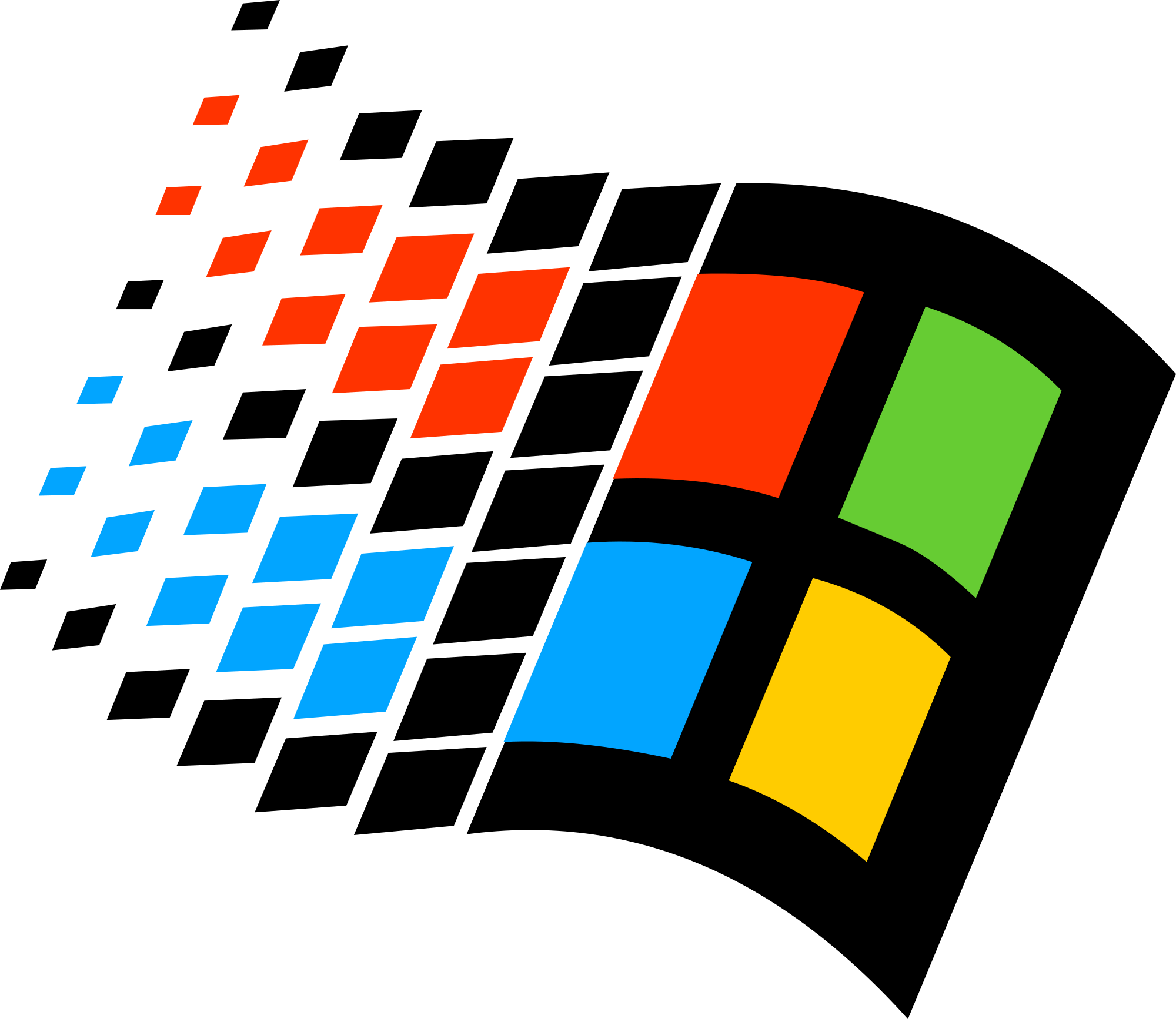 Windows 95 Logo - Full Size PNG Clipart Images Download