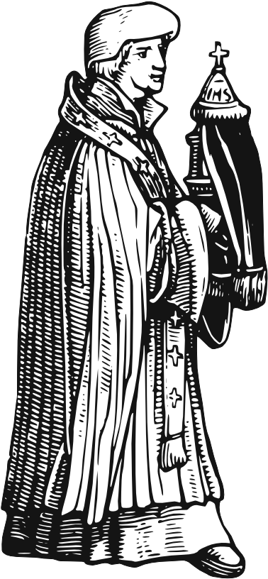 Medieval Clipart Medieval Merchant - Medieval Parish Priests ...