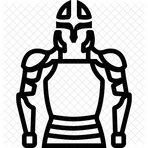 Metal Body Icon - Knight - (512x512) Png Clipart Download