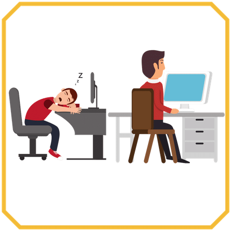 Clip Art Hard Working Picture - Lazy And Hardworking Clipart - Full ...