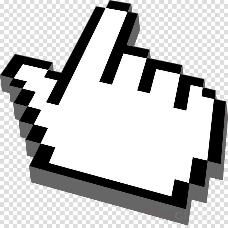 Hand Cursor Clipart Computer Mouse Pointer Clip Art - Gif De Click Png ...